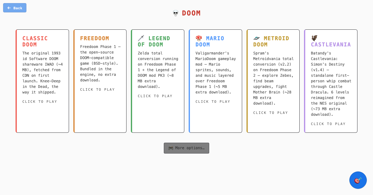 Play DOOM in Browser — Classic & Fan Mods Online